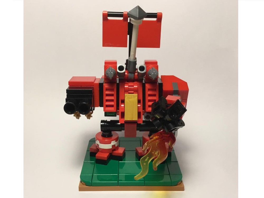 Lego Moc Warhammer 40k Dreadnought Mini By Meregt Rebrickable