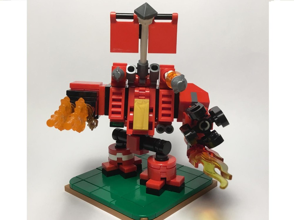 LEGO MOC Warhammer 40k Dreadnought (mini) by meregt | Rebrickable ...