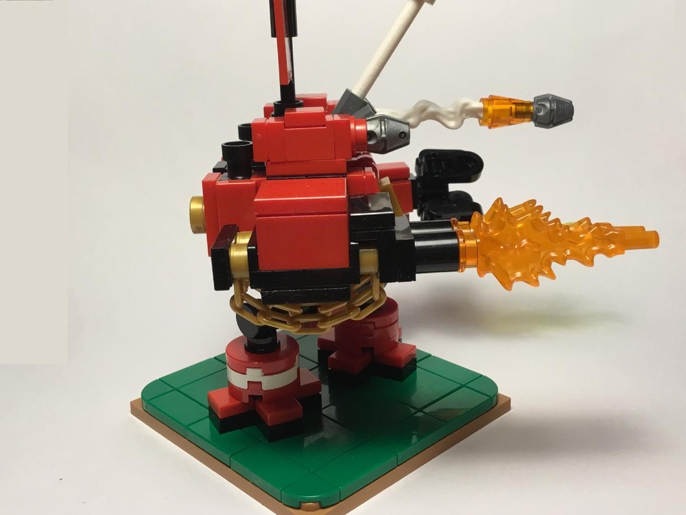 Lego Moc Warhammer 40k Dreadnought Mini By Meregt Rebrickable