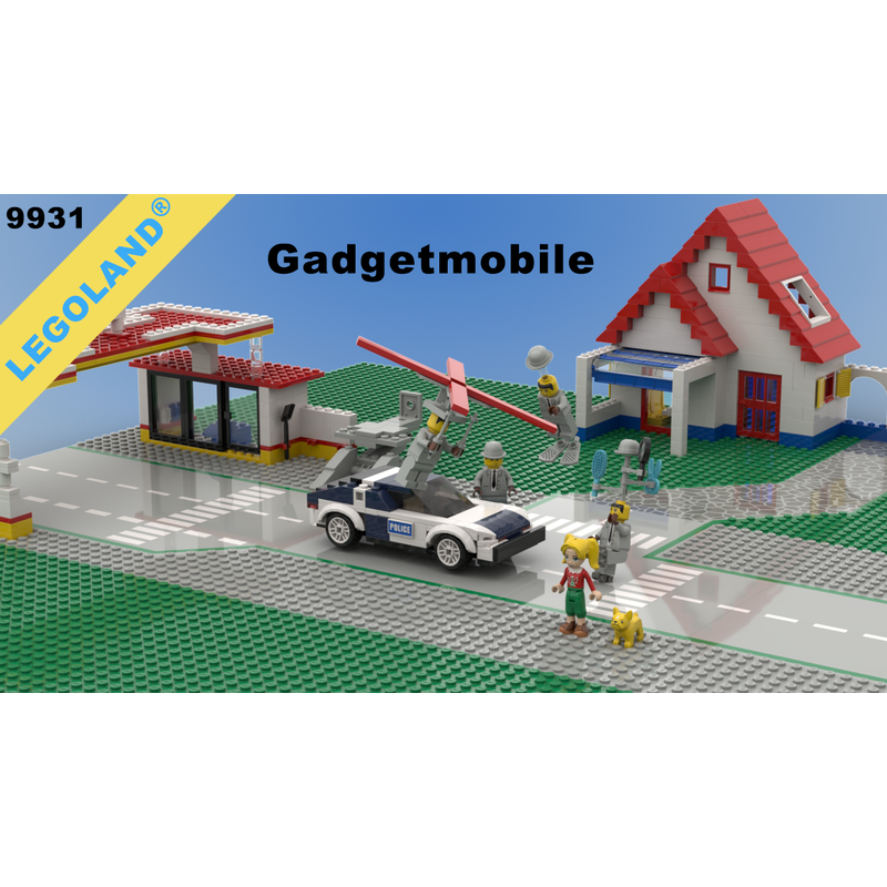 LEGO MOC Inspector Gadget's Gadgetmobile by bugsbycarlin | Rebrickable ...