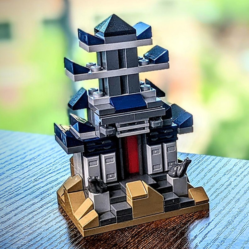 LEGO MOC Microscale Temple of the Ultimate ULTIMATE Weapon by Brick ...
