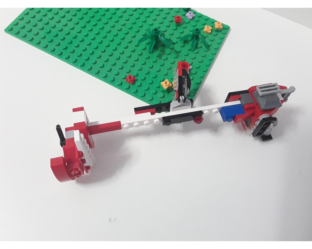LEGO MOC 13+55 - Weed Whacker by LegoOri | Rebrickable - Build with LEGO