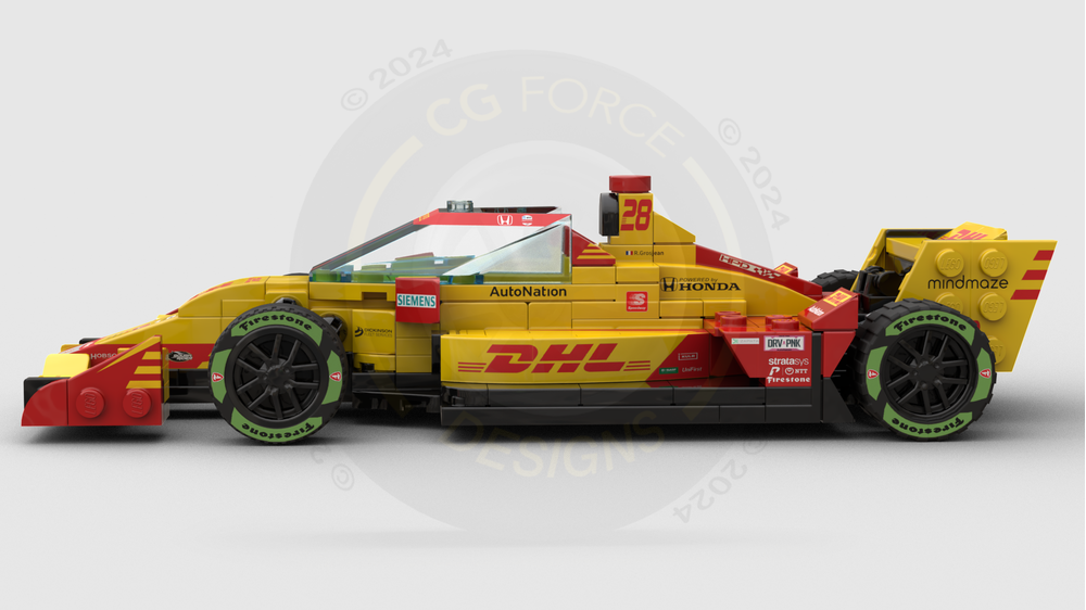 Lego Moc Indycar 2022 Aa Grosjean Circuit Spec By Cgforcedesigns