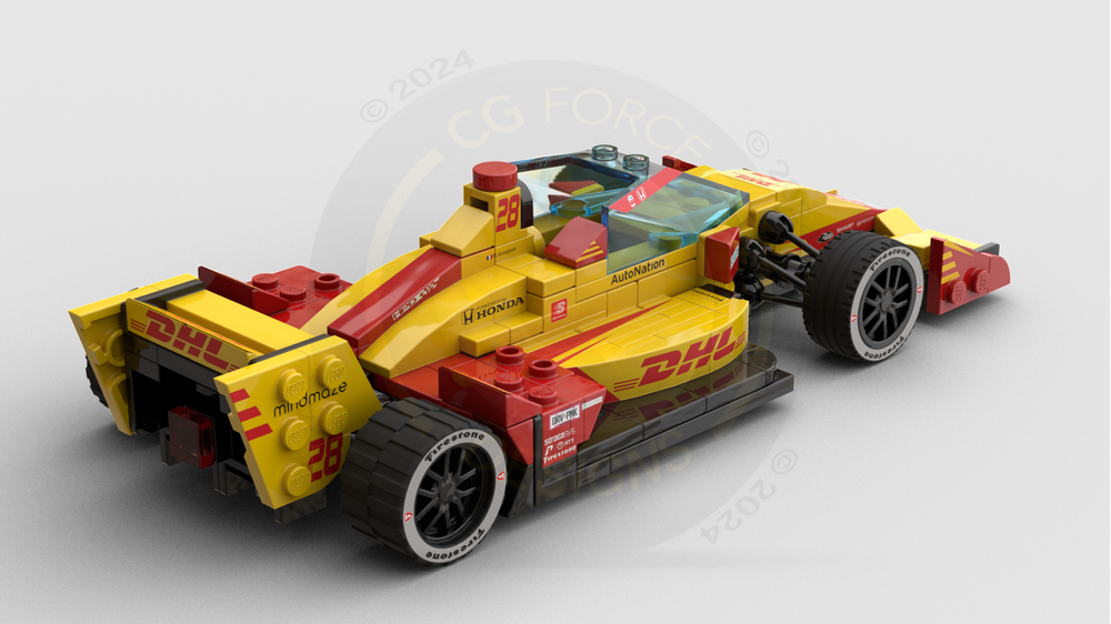 Lego Moc Indycar 2022 Aa Grosjean Circuit Spec By Cgforcedesigns