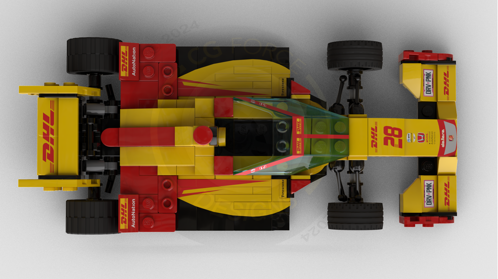 Lego Moc Indycar 2022 Aa Grosjean Circuit Spec By Cgforcedesigns