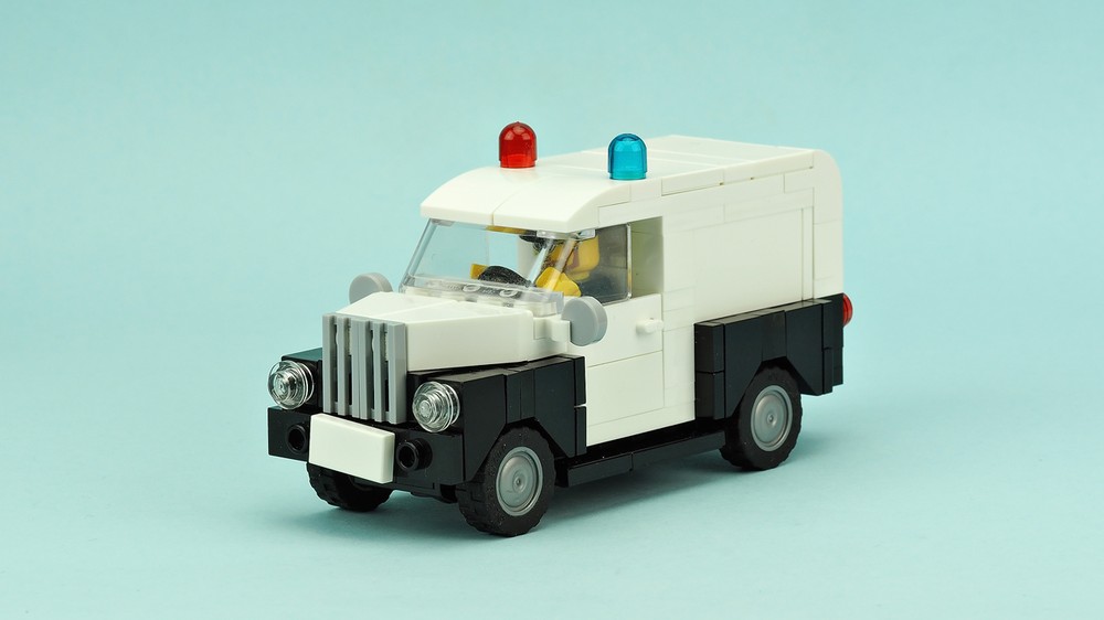 LEGO MOC Police van by De_Marco | Rebrickable - Build with LEGO