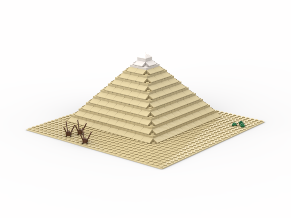 LEGO MOC Pyramid by Silm4ril | Rebrickable - Build with LEGO