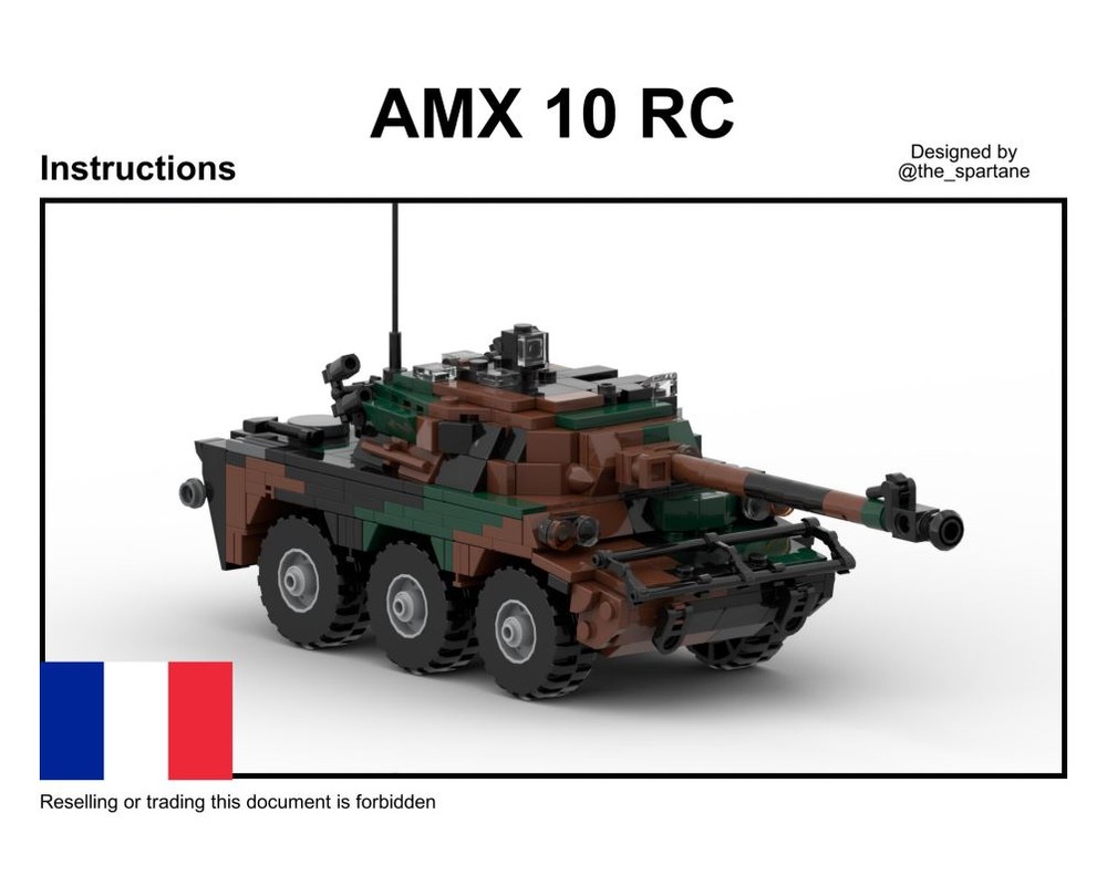 Lego Moc Amx 10 Rc By Spartane Rebrickable Build With Lego