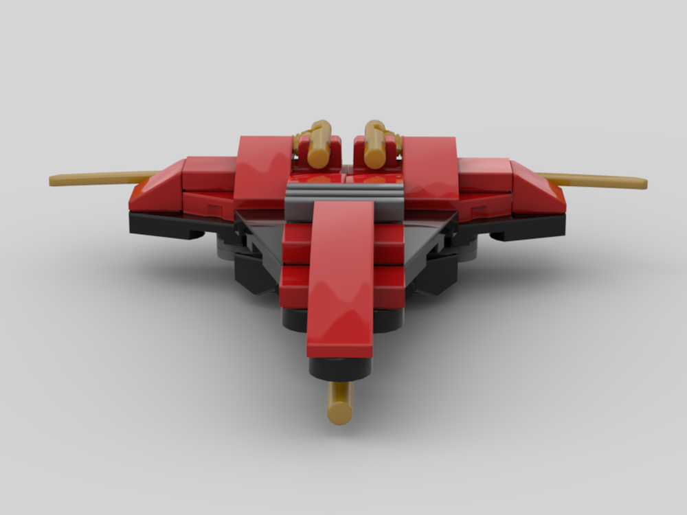 LEGO MOC Kai Charger FIghter by insaneadj | Rebrickable - Build with LEGO