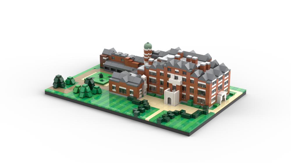 Lego Moc Sandringham Estate By Whathetech Rebrickable Build With Lego