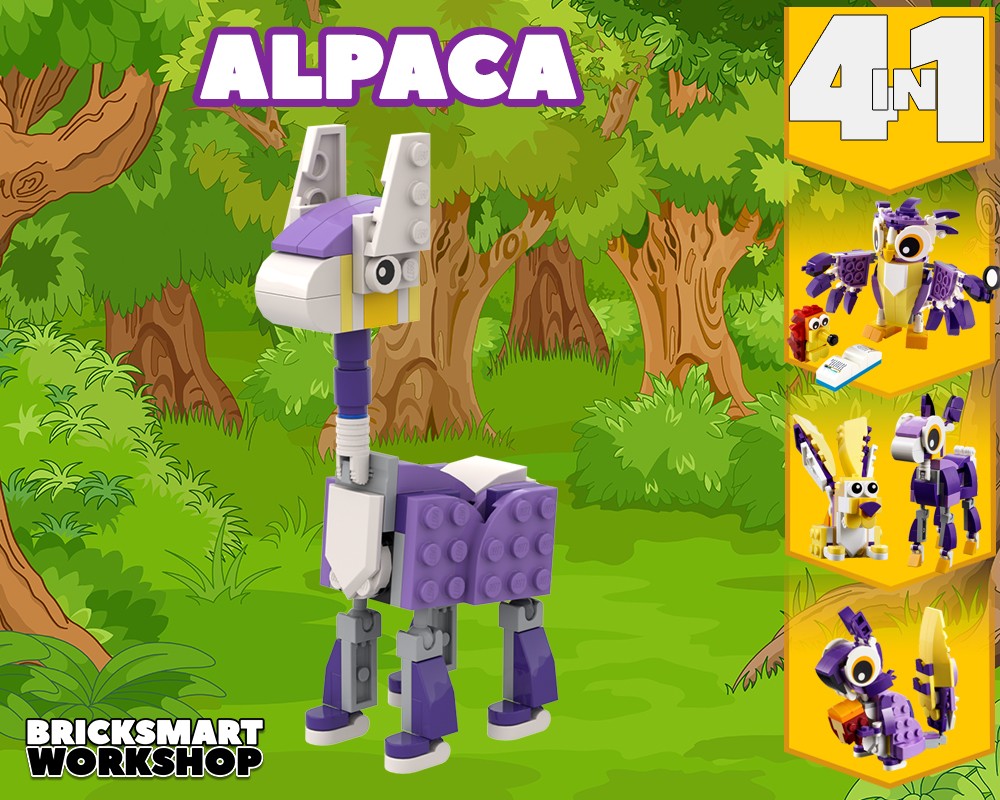 LEGO MOC Alpaca 31125 Alternate by bricksmartworkshop | Rebrickable ...