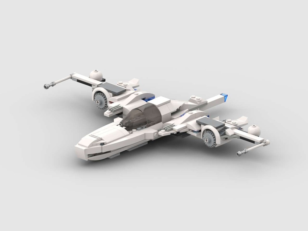 LEGO MOC Starfighter Jet MOC by Flame1002 | Rebrickable - Build with LEGO