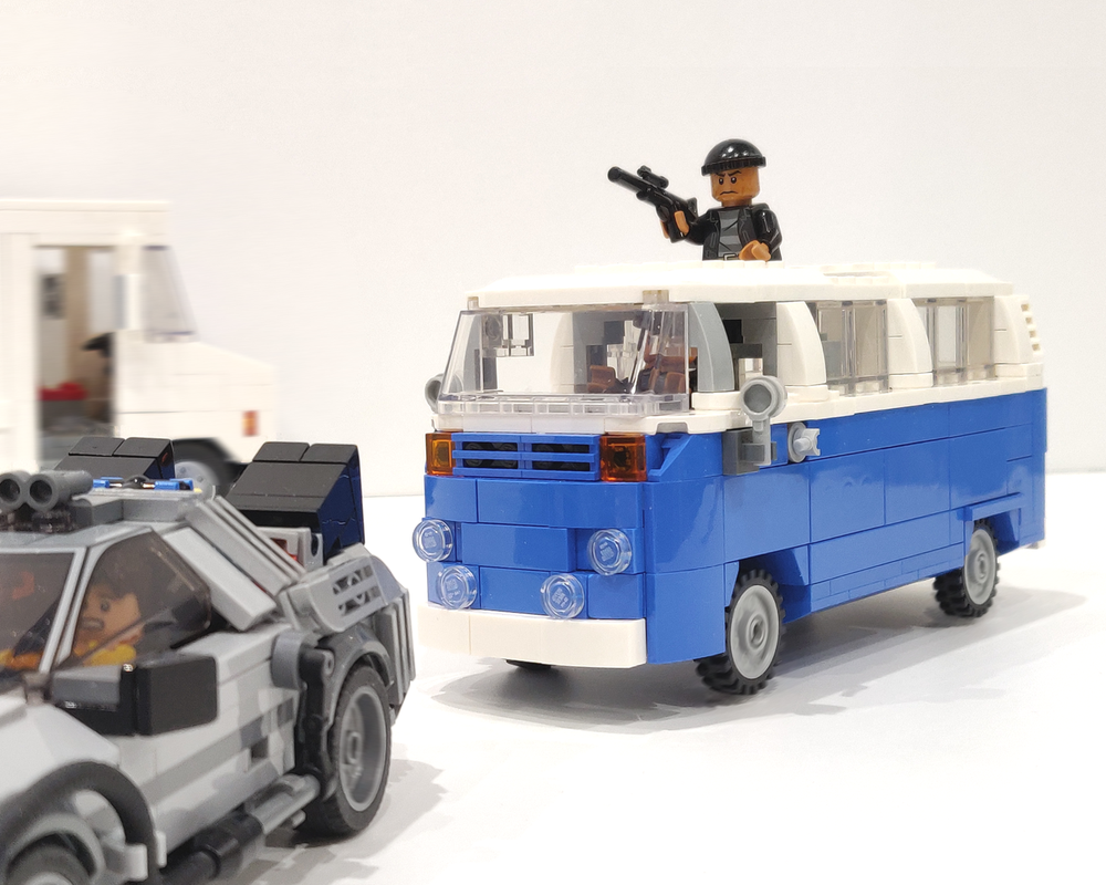 Lego Moc Volkswagen T2 Bus By Firefabric Rebrickable Build With Lego