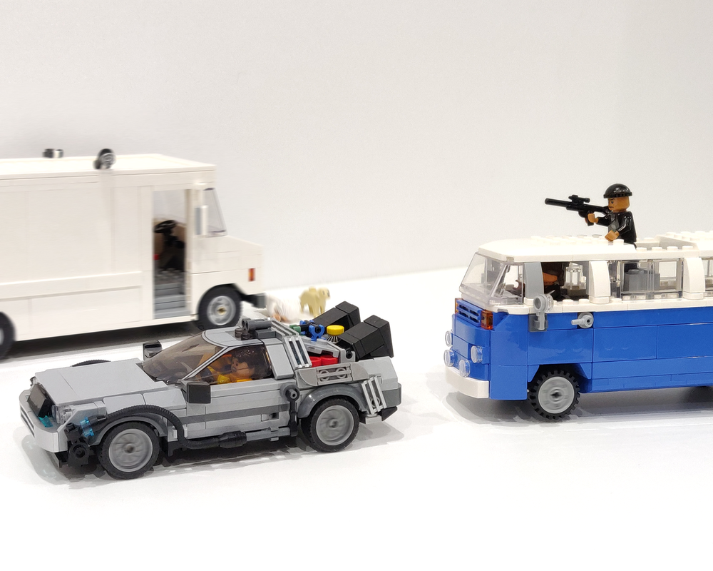 Lego Moc Volkswagen T2 Bus By Firefabric Rebrickable Build With Lego