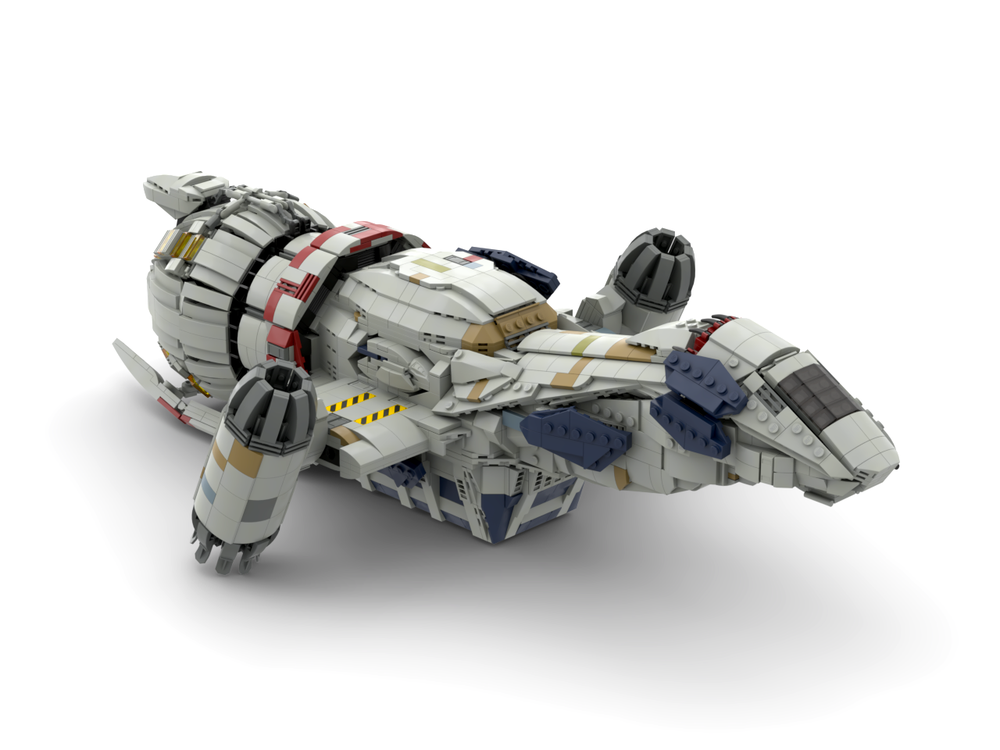 Lego Moc Firefly Serenity By Brickgloria Rebrickable Build With Lego