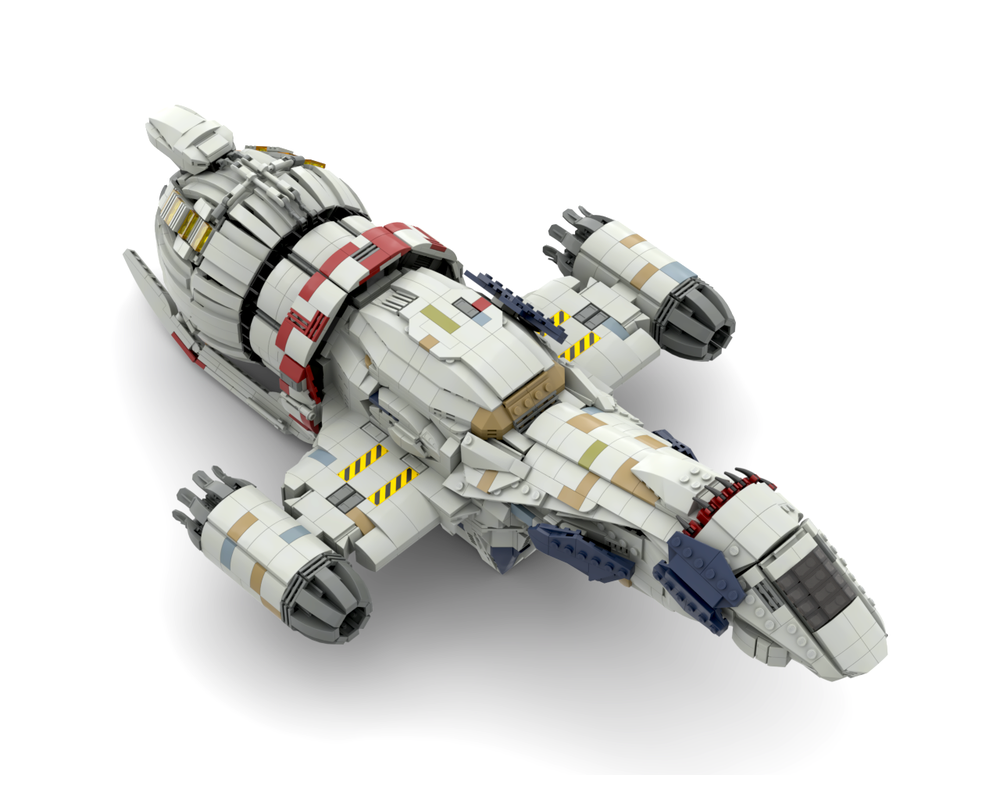Lego Moc Firefly Serenity By Brickgloria Rebrickable Build With Lego