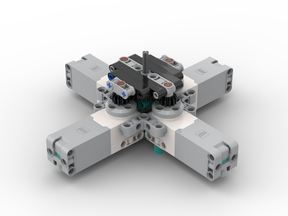 LEGO MOC Super Motor by BD Technic | Rebrickable - Build with LEGO