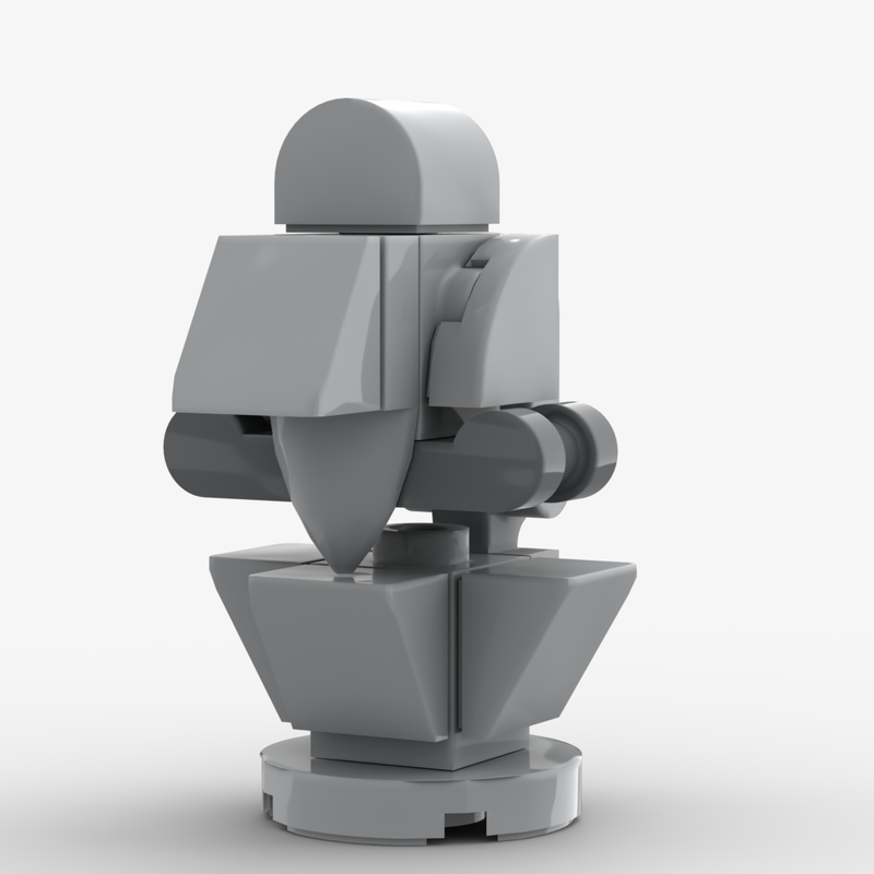 LEGO MOC The Shakespeare's Bust by javiperillas | Rebrickable - Build ...