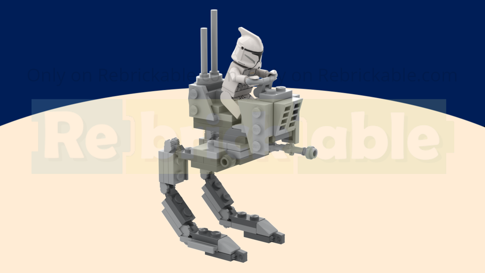 LEGO MOC AT-RT Space Soldier Trooper Walker by watson.lego ...