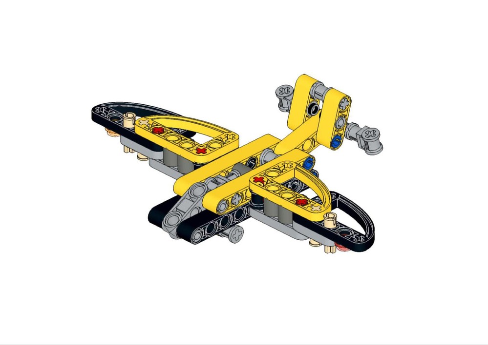LEGO MOC Mini Airplane by NARP | Rebrickable - Build with LEGO