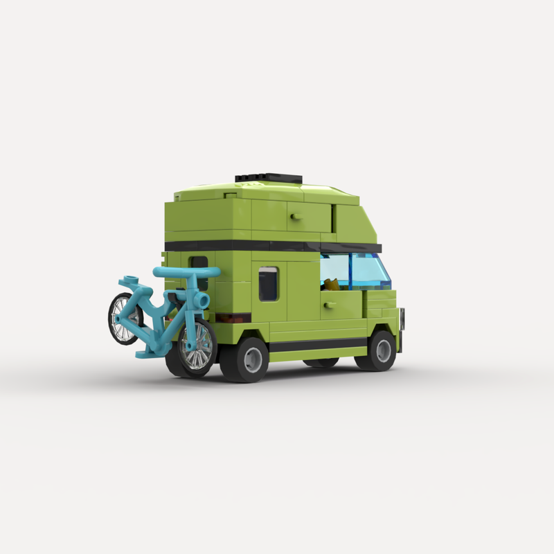 LEGO MOC Little Camper Van by joey_bricks_things | Rebrickable - Build ...