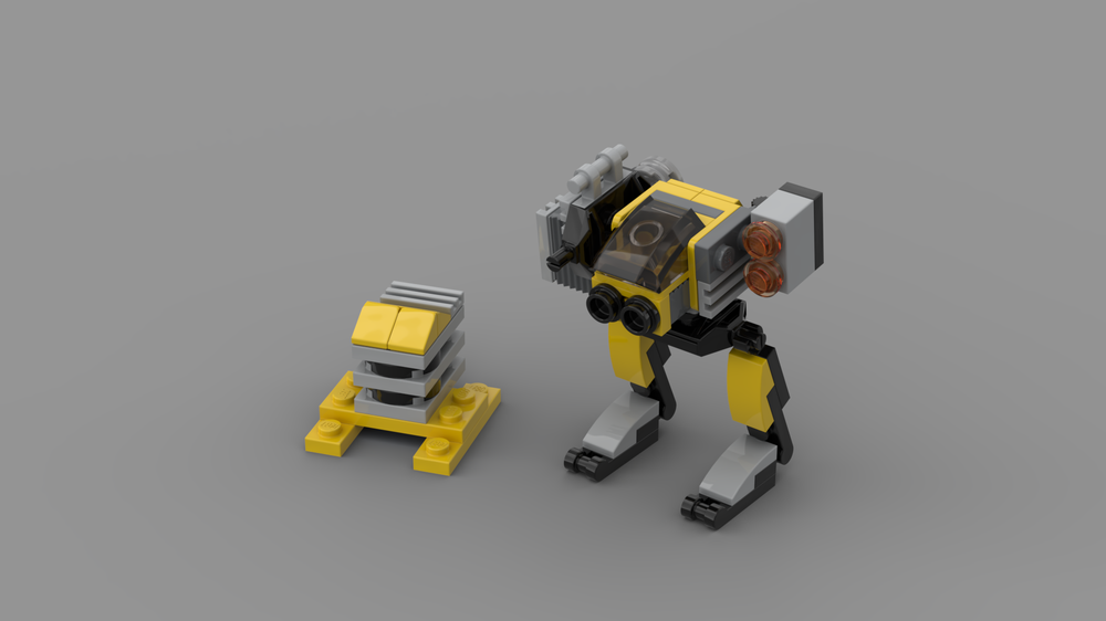 LEGO MOC 31014 ED 209 by TheOctan | Rebrickable - Build with LEGO