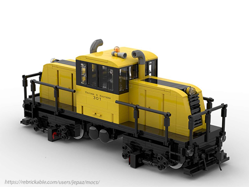LEGO MOC-110374 Tacoma and Eastern GE 45 Ton Switcher by jepaz ...