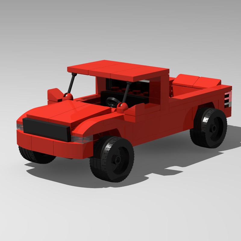 LEGO MOC 2nd Gen Dodge Ram 2500 Race Truck by EnzoBricks | Rebrickable ...