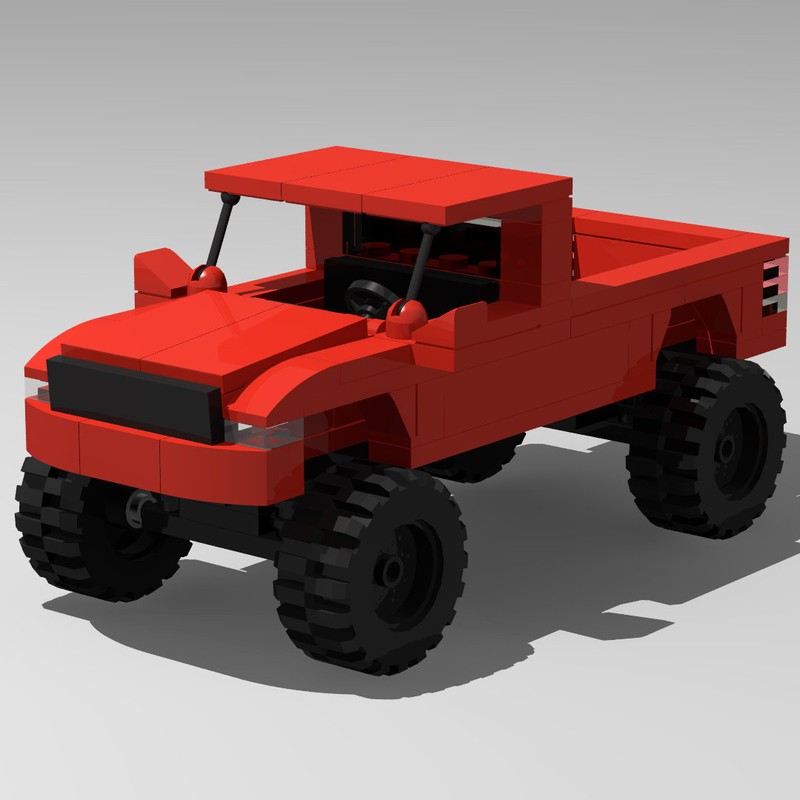 LEGO MOC 2nd Gen Dodge Ram 2500 Off Road by EnzoBricks | Rebrickable ...