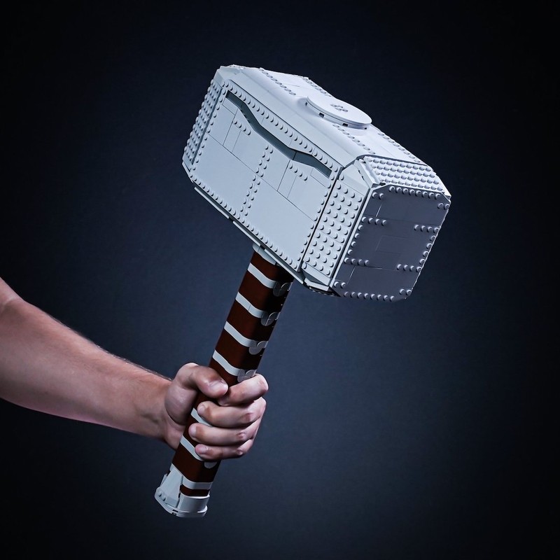 LEGO MOC Bricker Builds Mjölnir – Thor's Hammer (Fully Wieldable!) by ...