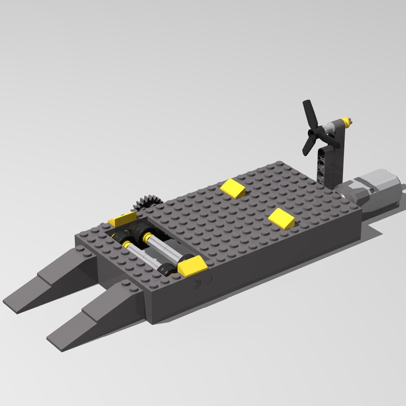 LEGO MOC Car Dyno (For 6 stud wide vehicles) by EnzoBricks ...