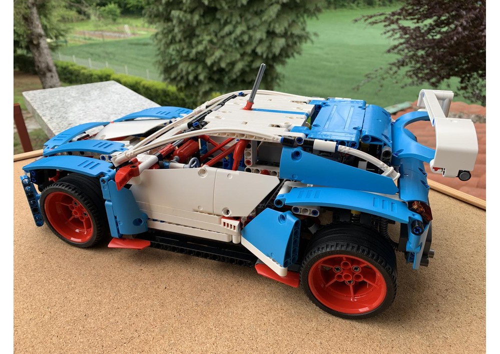 LEGO MOC 42077 RALLY CAR POWERED UP. by EmanueLego | Rebrickable ...