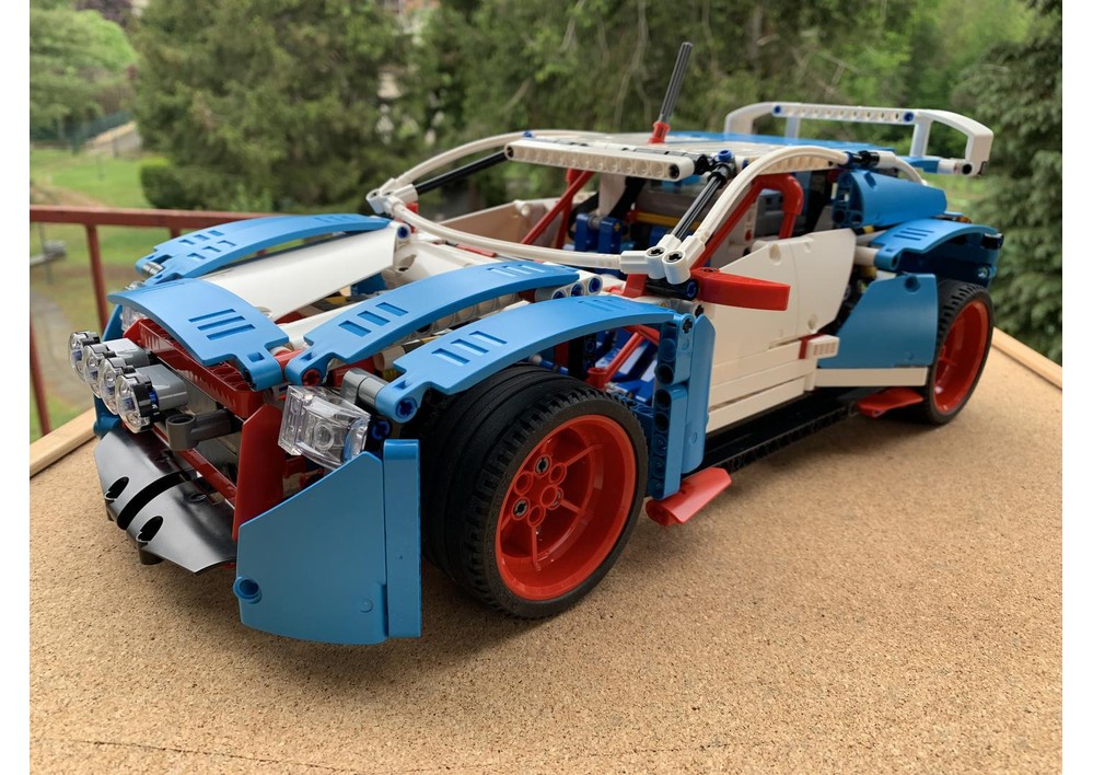 LEGO MOC 42077 RALLY CAR POWERED UP. by EmanueLego | Rebrickable ...