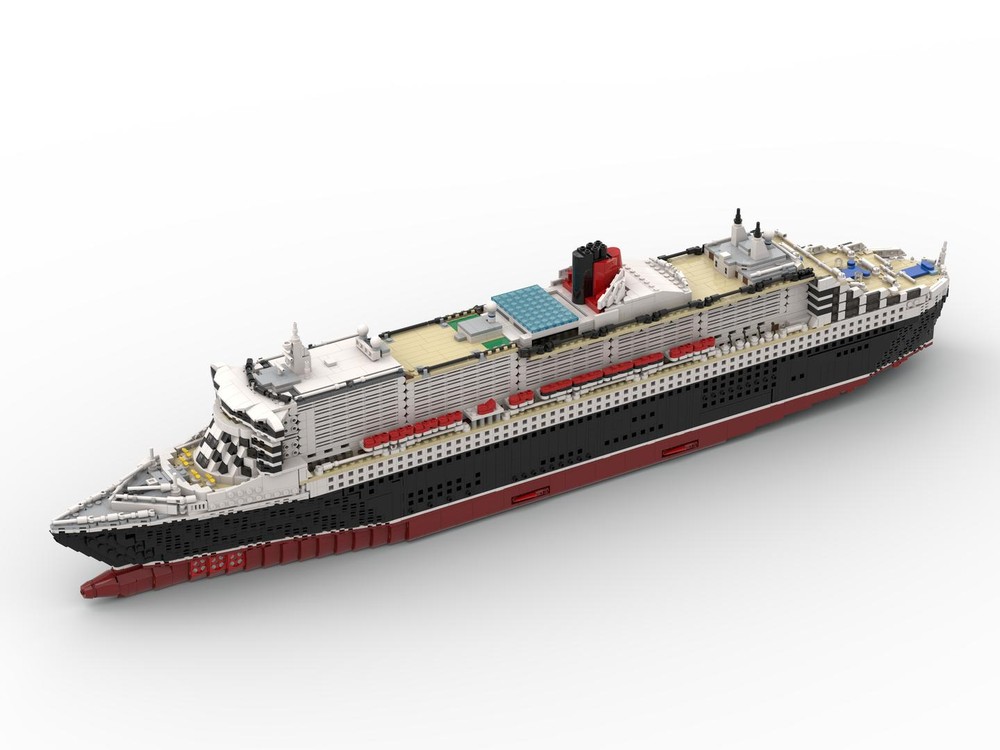 LEGO MOC Queen Mary 2 (Building instructions only) by bru_bri_mocs ...