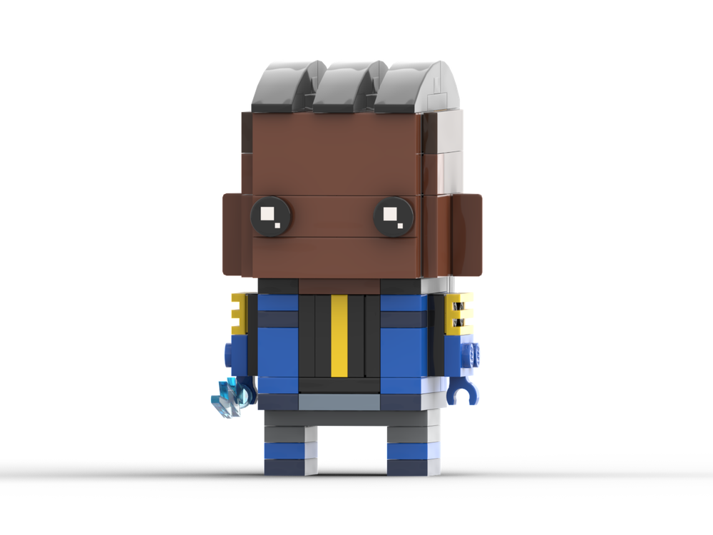 LEGO MOC Static Shock by SaiBrickShop | Rebrickable - Build with LEGO