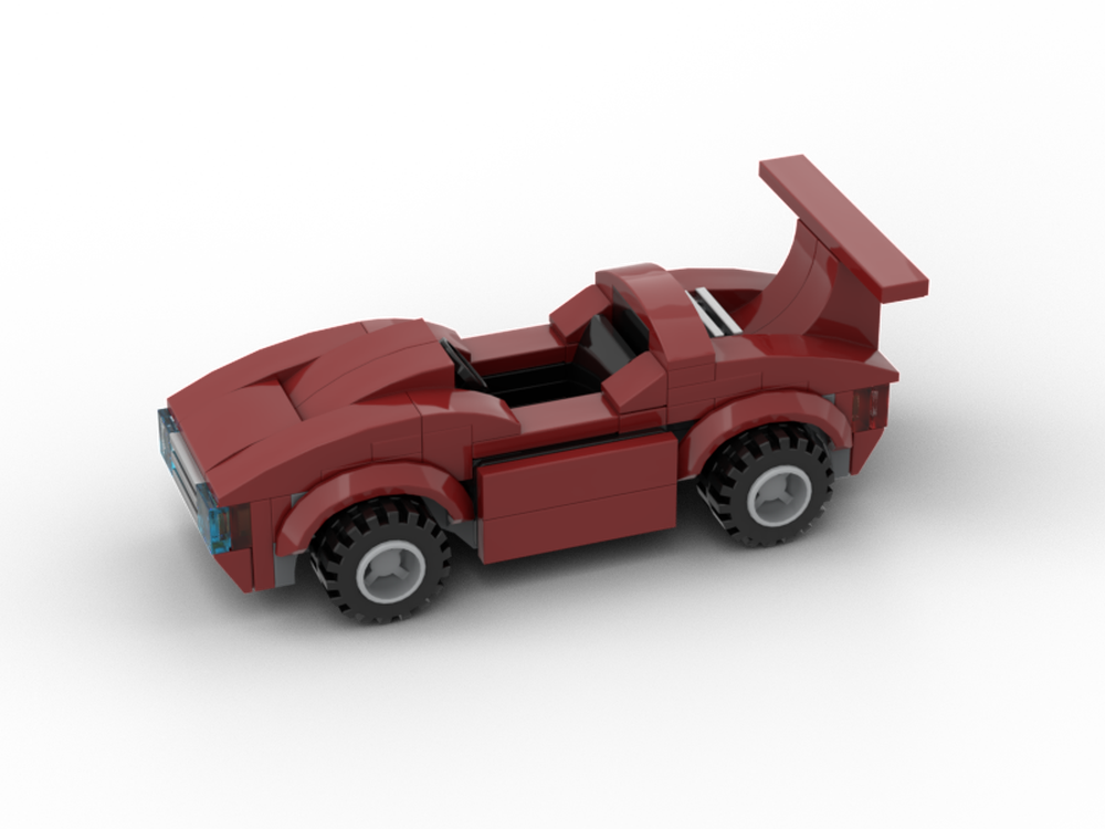 LEGO MOC Red Racer by OnOffL | Rebrickable - Build with LEGO