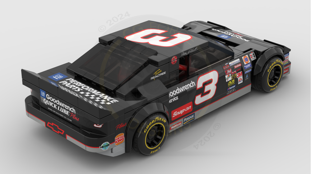 LEGO MOC Nascar 1996 RCR Earnhardt by CGForceDesigns | Rebrickable ...