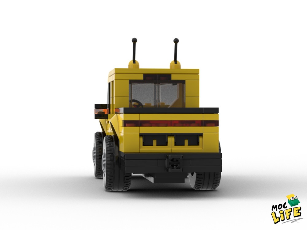 LEGO MOC Iconic electric pick up truck by MocLife | Rebrickable - Build ...