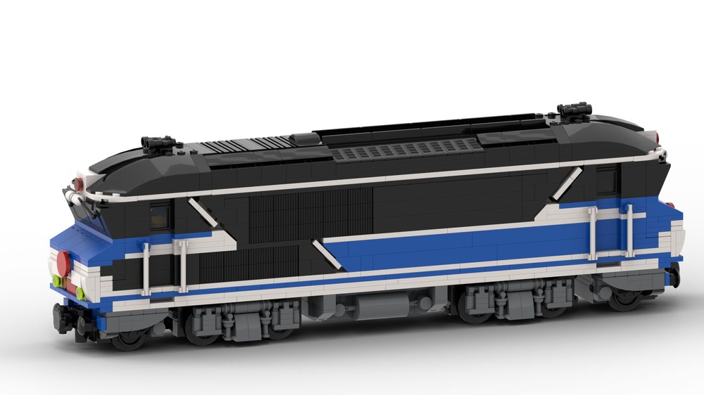 LEGO MOC Diesel locomotive - SNCF CC 72000 - MOC by Mimi68 ...