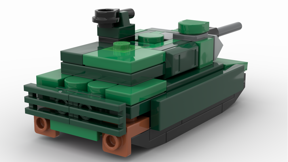 Lego Moc Leopard 2a7 Mini By Einwildeskoppi Rebrickable Build With Lego
