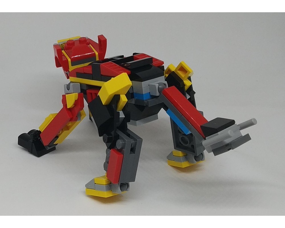 LEGO MOC 31124 Cybertooth (Zoid-type alt) by Leibowitz92 | Rebrickable ...