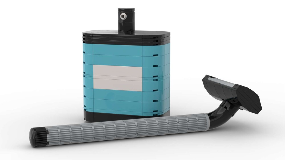 LEGO MOC Razor and aftershave by barsim70 | Rebrickable - Build with LEGO