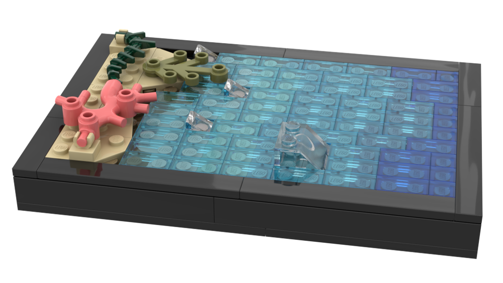 LEGO MOC Ocean Scene by AgentPrometheus | Rebrickable - Build with LEGO