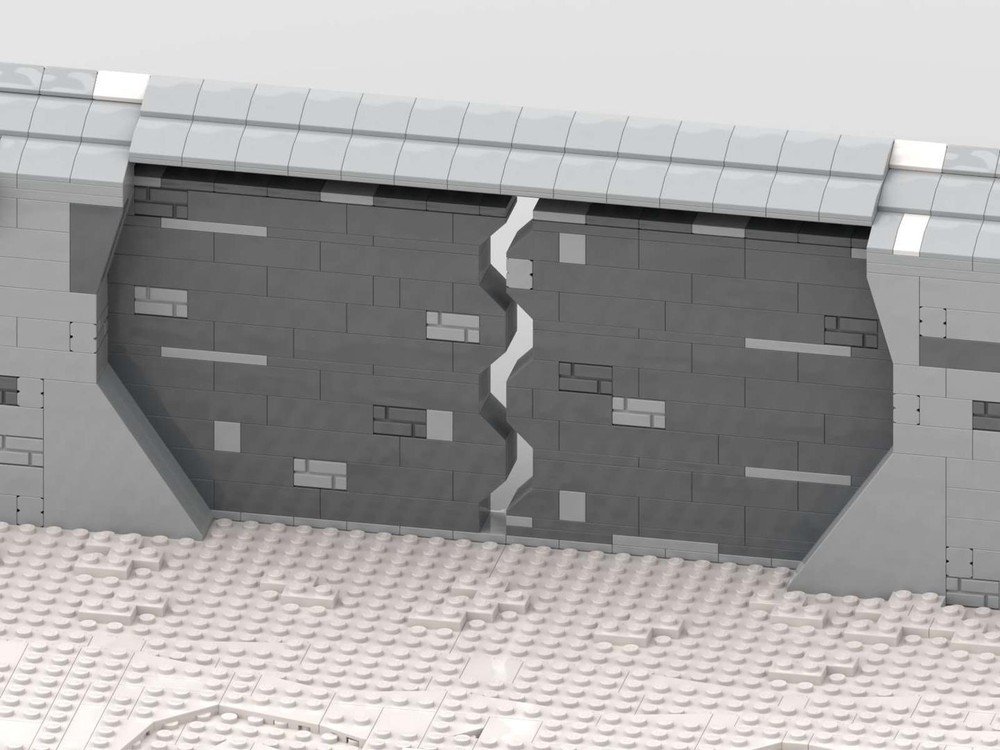 LEGO MOC Hoth Rebel Bunker MOC (Front gate) by Brickboy_YT ...