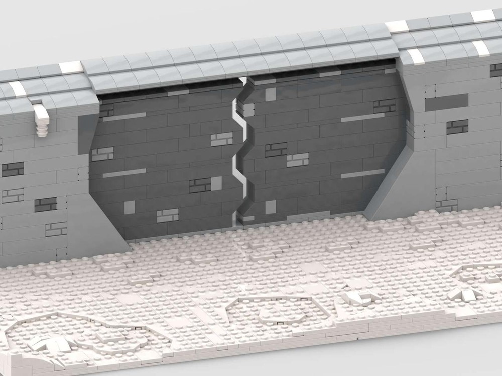 LEGO MOC Hoth Rebel Bunker MOC (Front gate) by Brickboy_YT ...