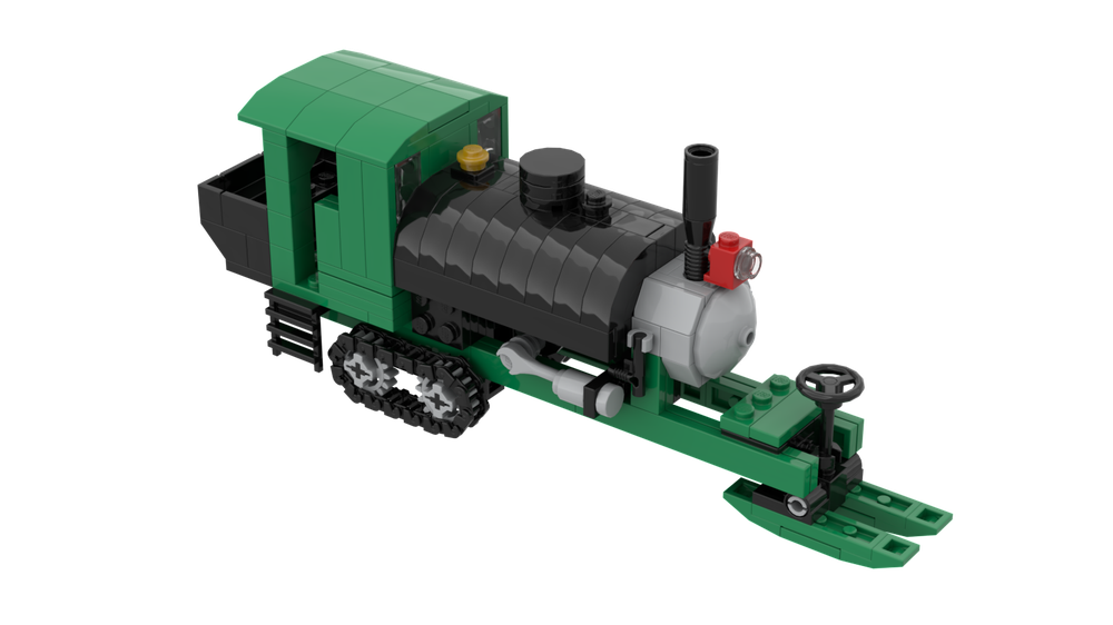 LEGO MOC Lombard Steam Log Hauler by NonsenseWars | Rebrickable - Build ...