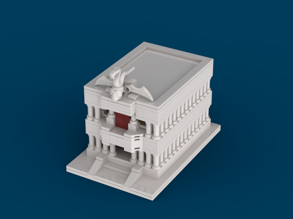 LEGO MOC Pope Chamber - Saint Seiya by Oldschool | Rebrickable - Build ...