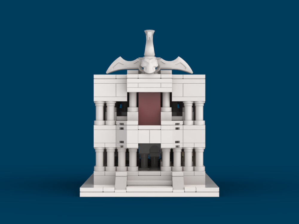 LEGO MOC Pope Chamber - Saint Seiya by Oldschool | Rebrickable - Build ...