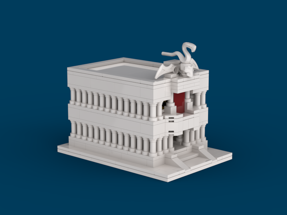 LEGO MOC Pope Chamber - Saint Seiya by Oldschool | Rebrickable - Build ...