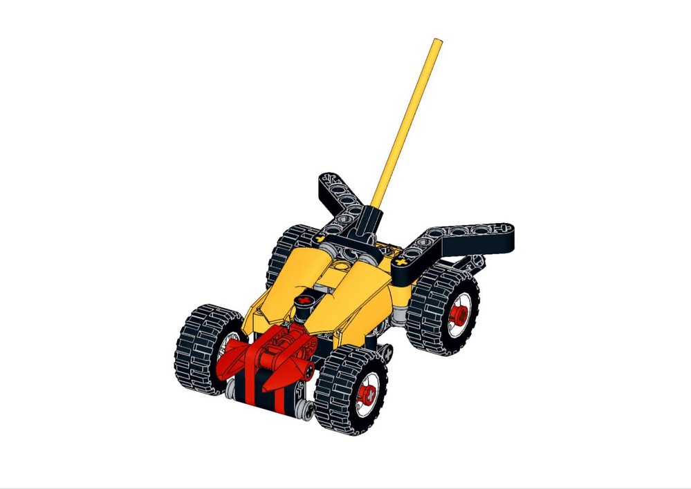 LEGO MOC RC Buggy by NARP | Rebrickable - Build with LEGO